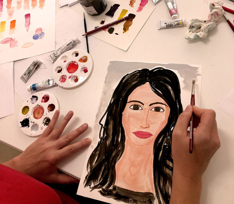 Keine Angst vorm Porträt-Malen: Lerne, Gesichter zu illustrieren!